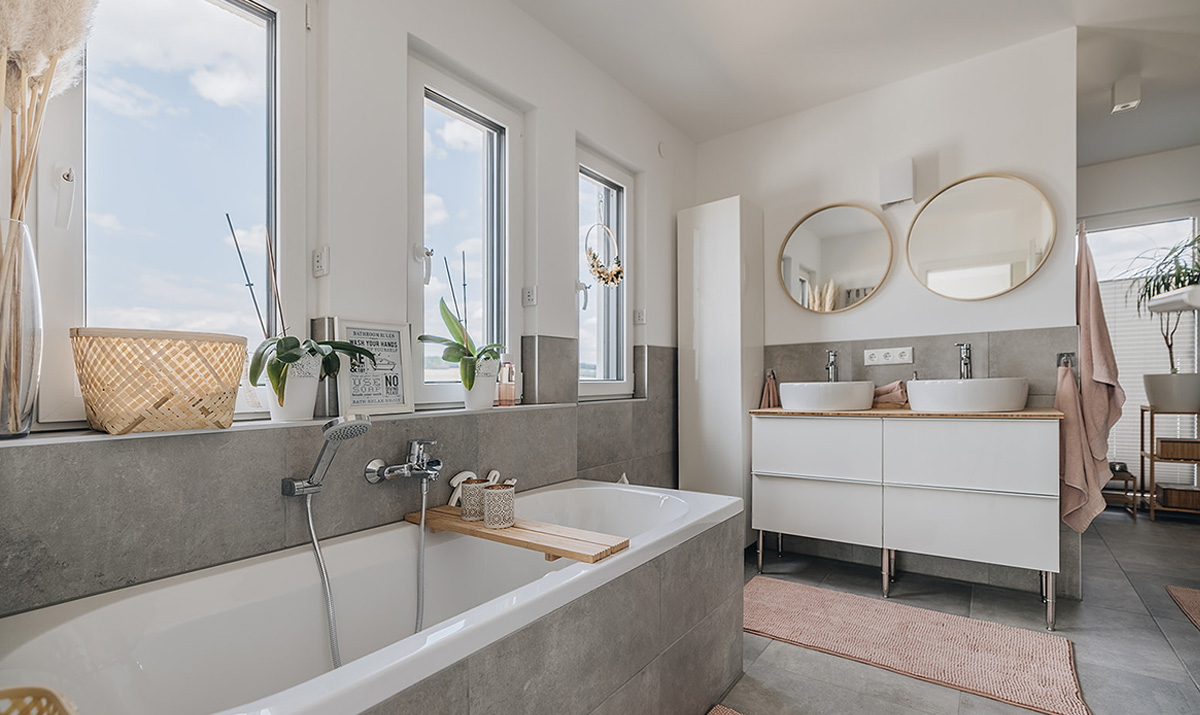 Familiäres Haus mit Pultdach | ELK Fertighaus